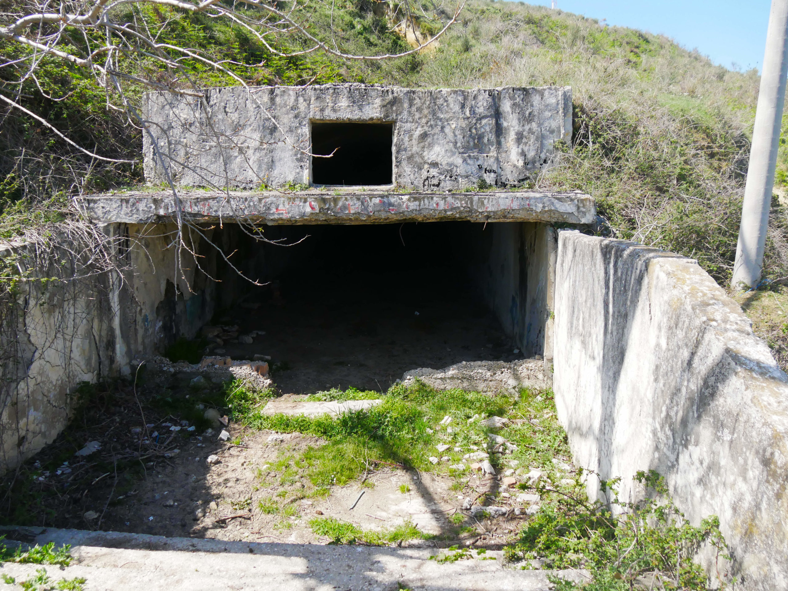 Eingang in das Bunkersystem – Überallpenner