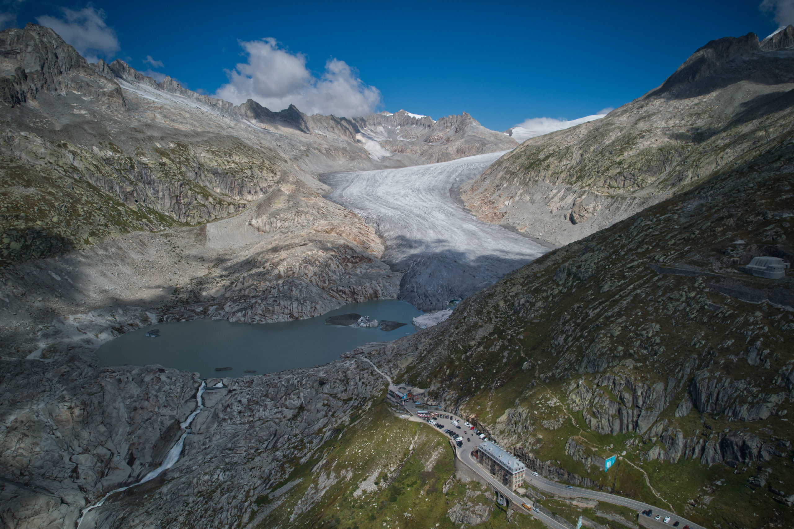 Rhonegletscher und Hotel Belvédère – Überallpenner